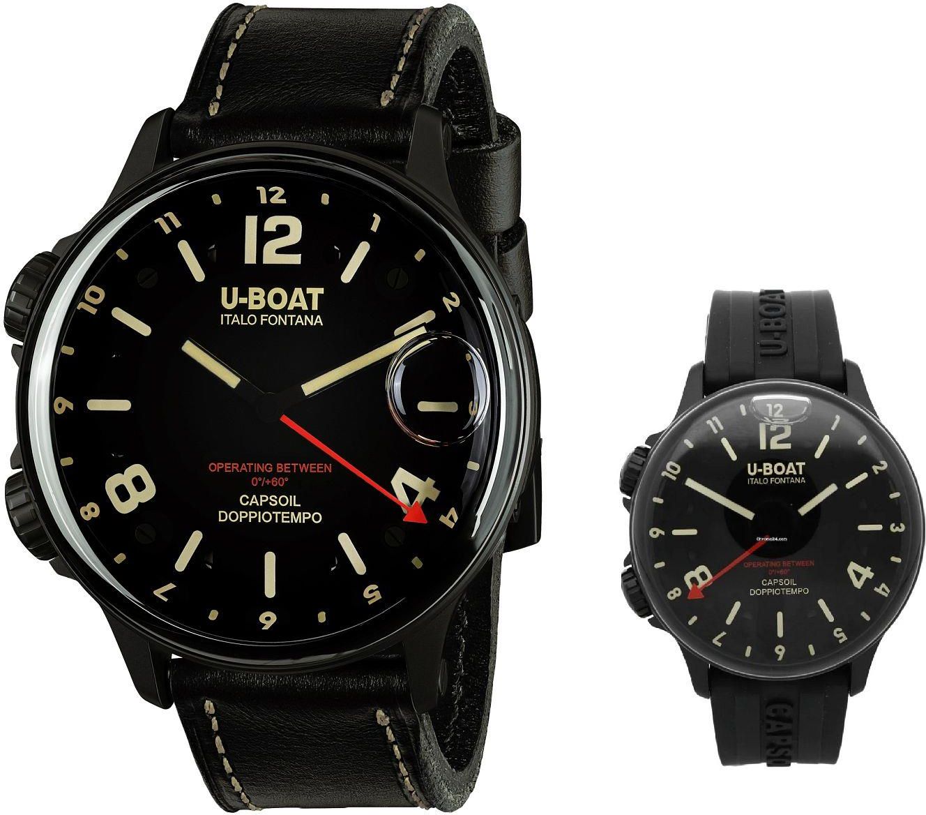 U-Boat 9671 Capsoil Doppiotempo 55 Dlc Bk Be - Zegarki Męskie - Ceny i ...