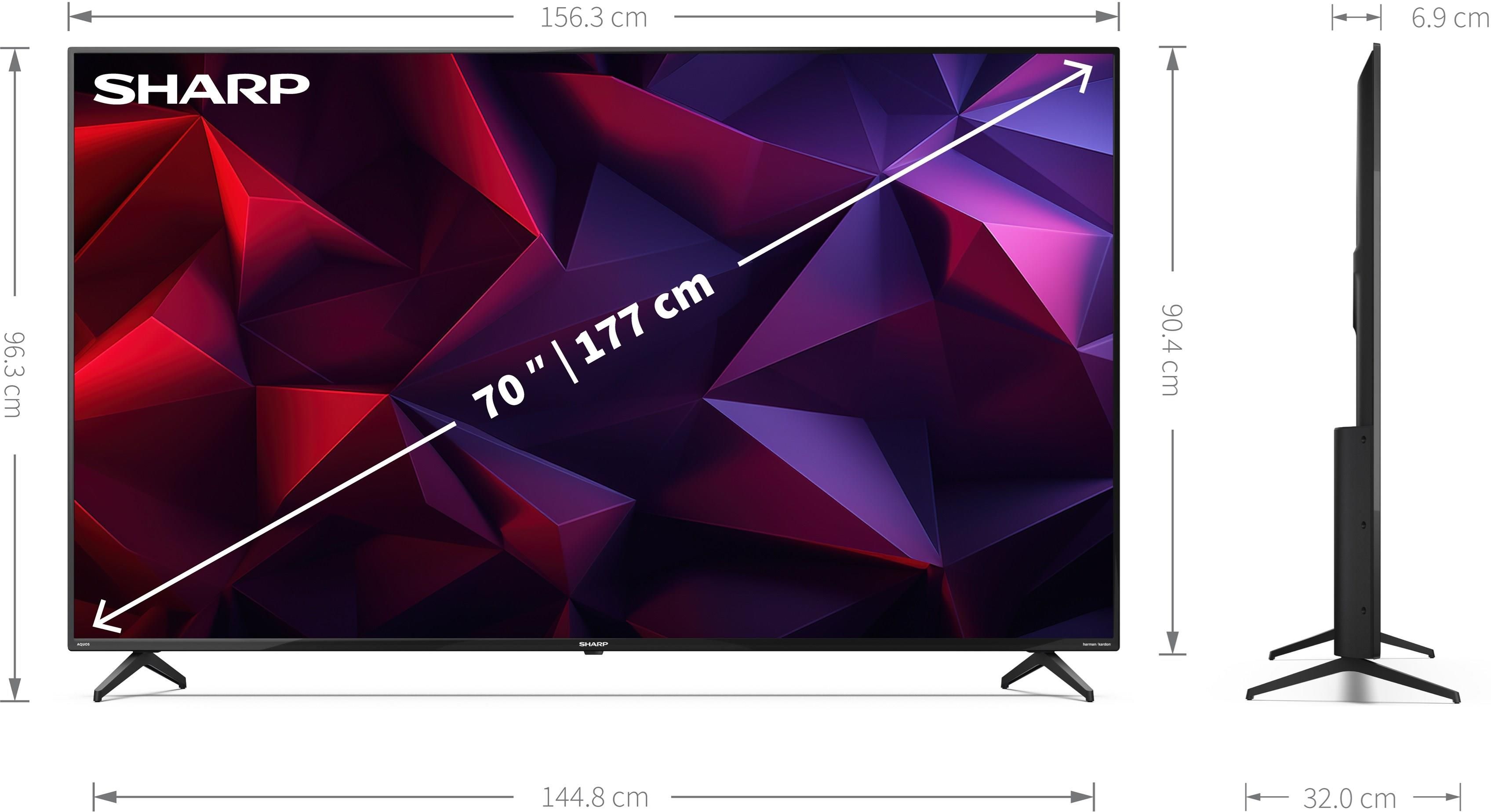 Telewizor LED Sharp 70FN7EA 70 cali 4K UHD 70 cali - Opinie i ceny na ...
