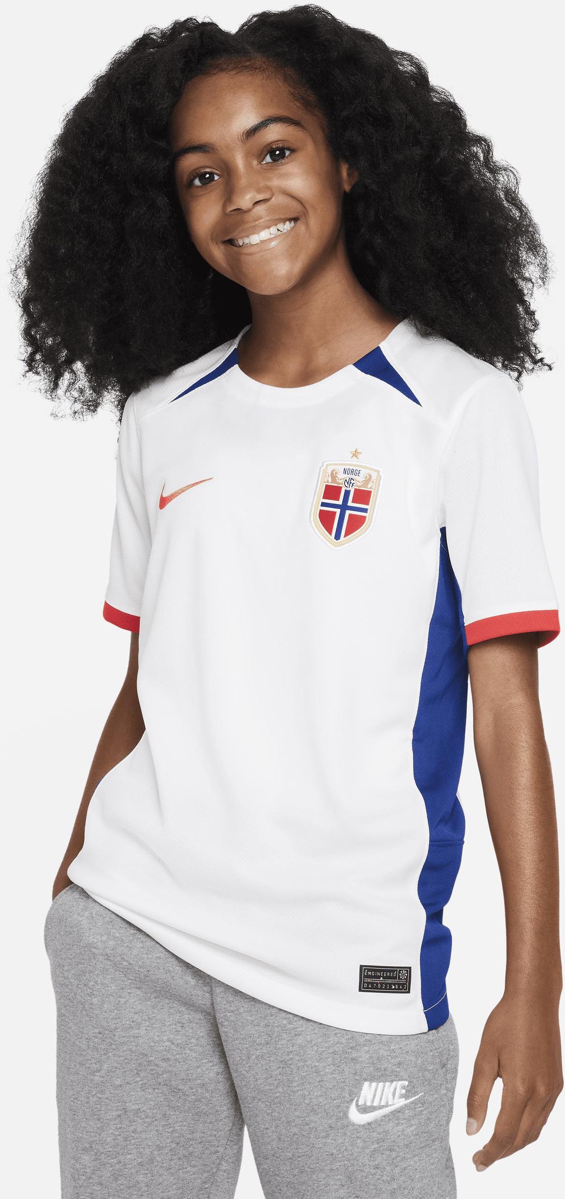 Koszulka Piłkarska Dla Dużych Dzieci Nike Dri Fit Norwegia Stadium 2023 ...