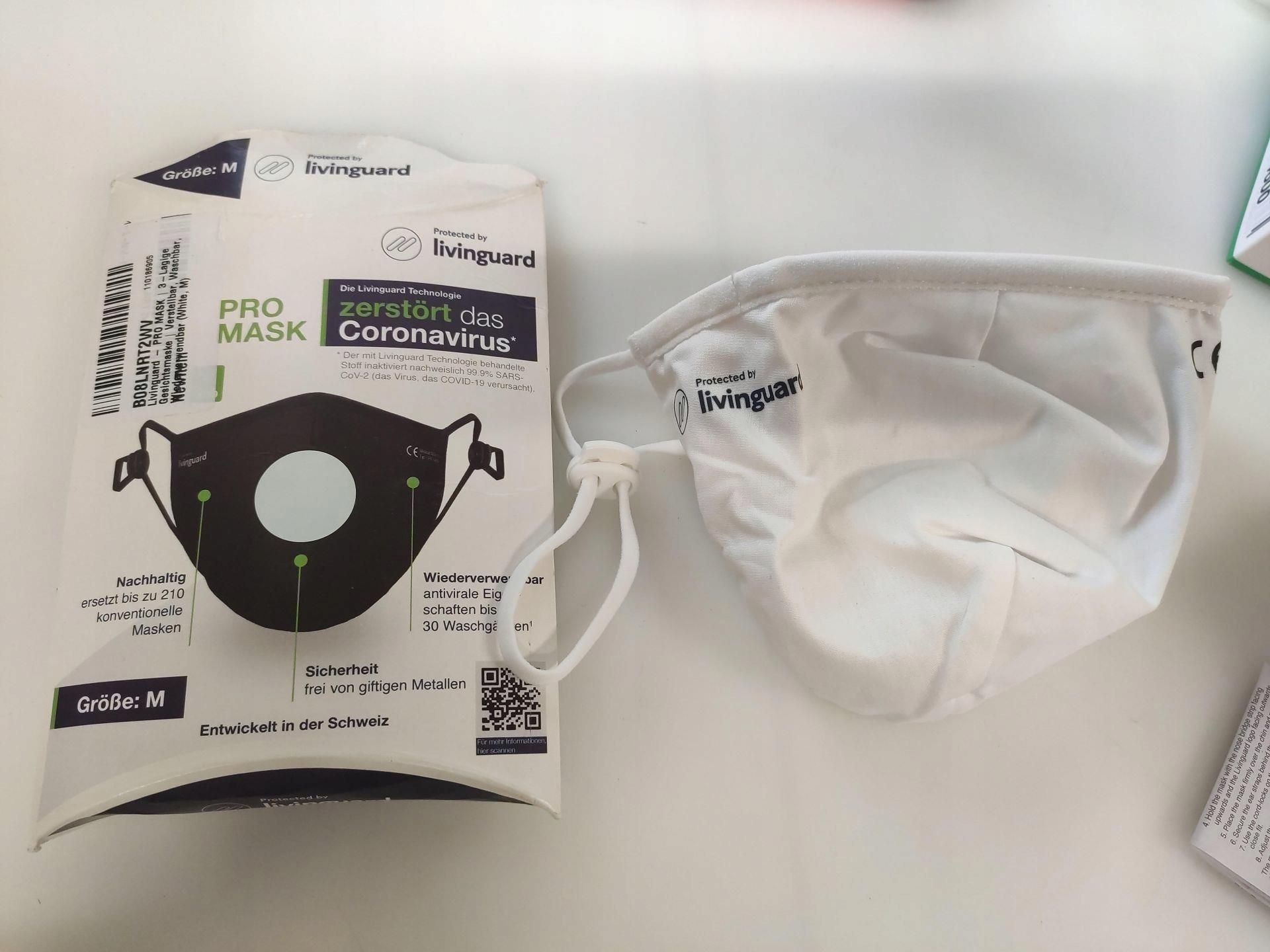 Livinguard – Pro Mask 3-Warstwowa Maska Na Twarz - Ceny i opinie - Ceneo.pl