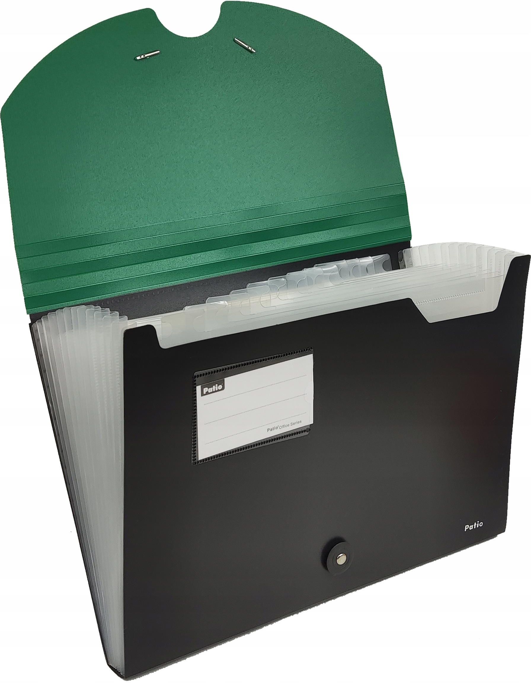 Patio Teczka A4 Z 12 Przegrodami Zielona 5066/05 - Ceny i opinie - Ceneo.pl