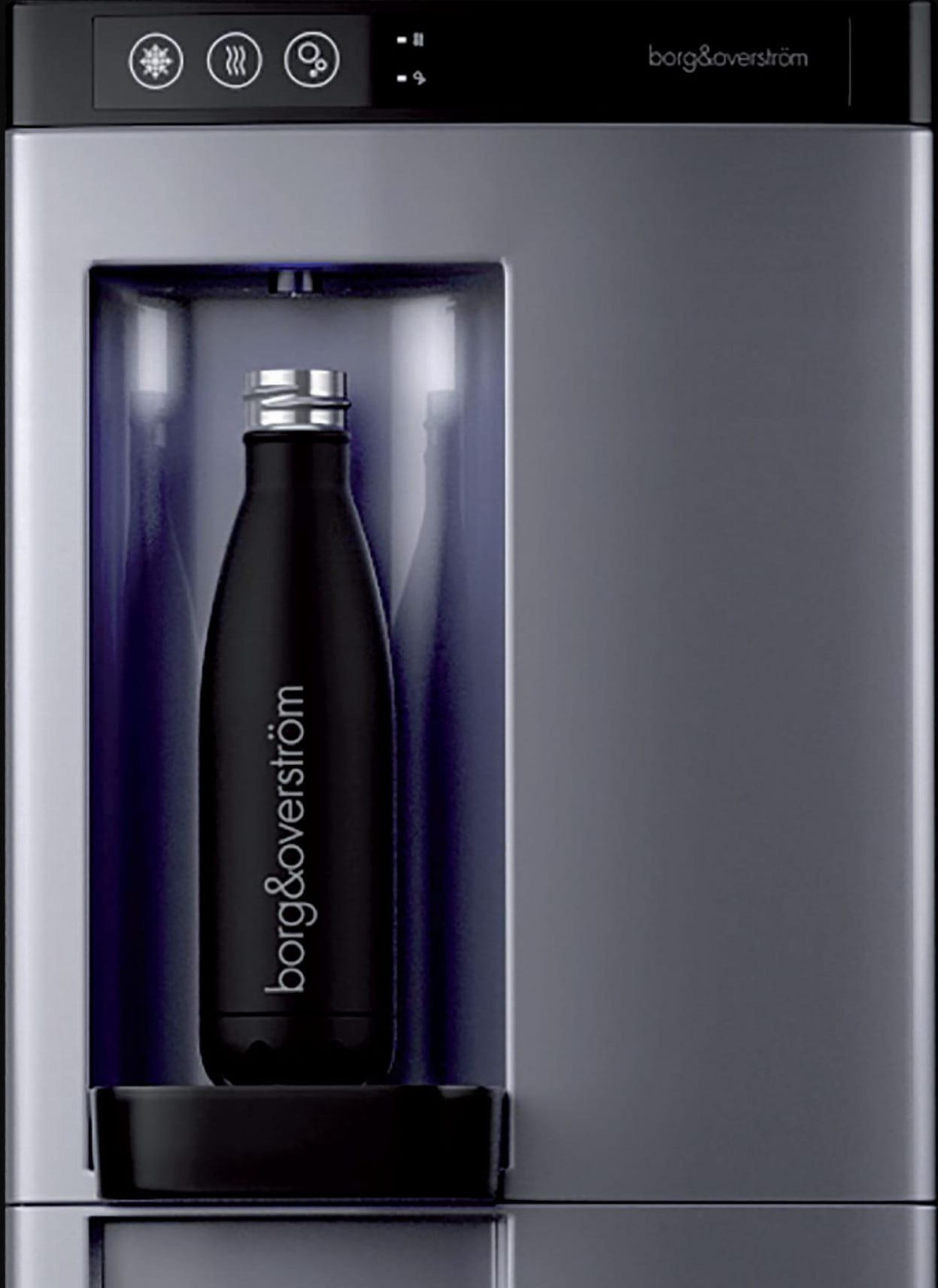Borg And Overstrom Polecany Dystrybutor Wody Borg&Overstrom B4 Srebrny ...