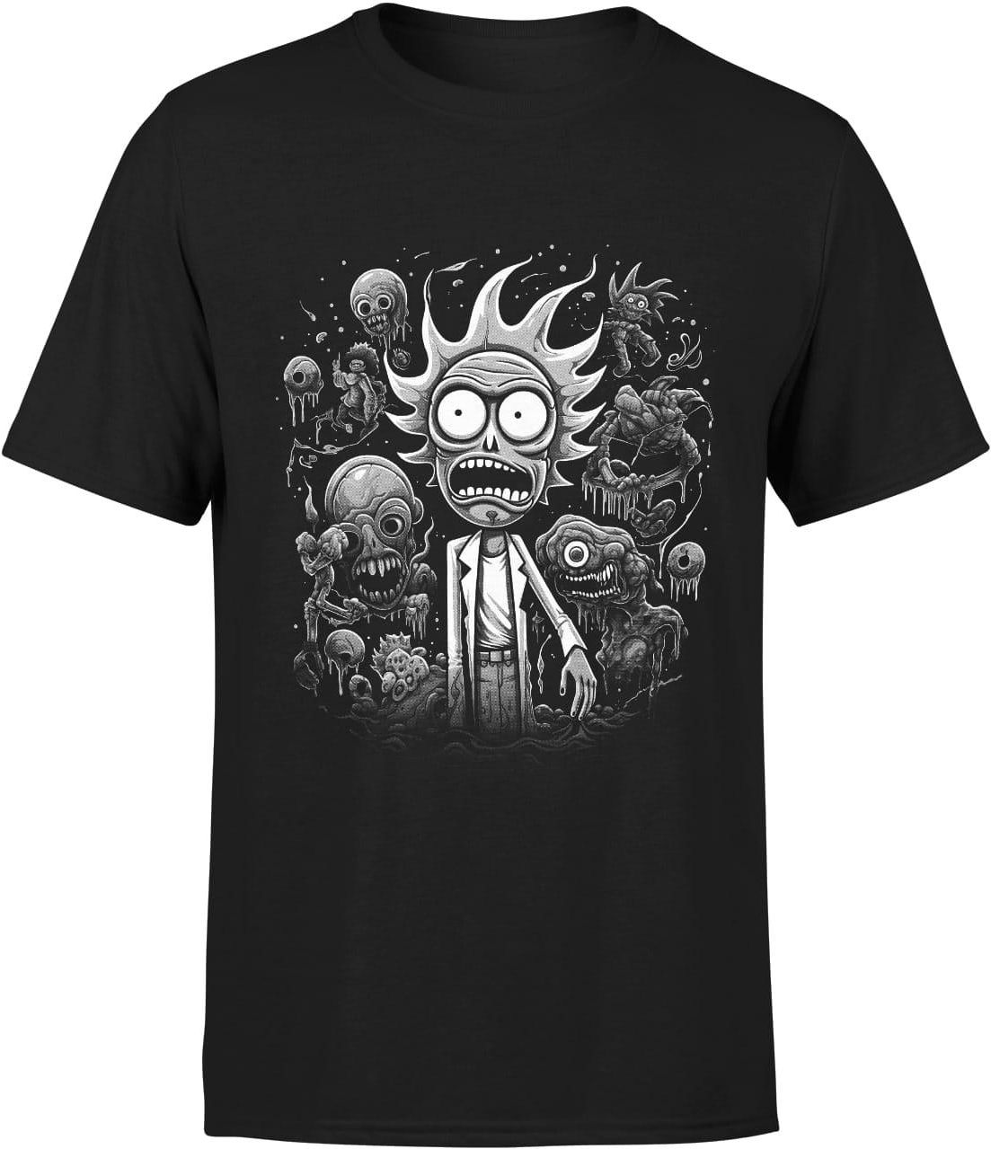 Rick And Morty Rick Sanchez Męska koszulka (3XL, Czarny) - Ceny i ...
