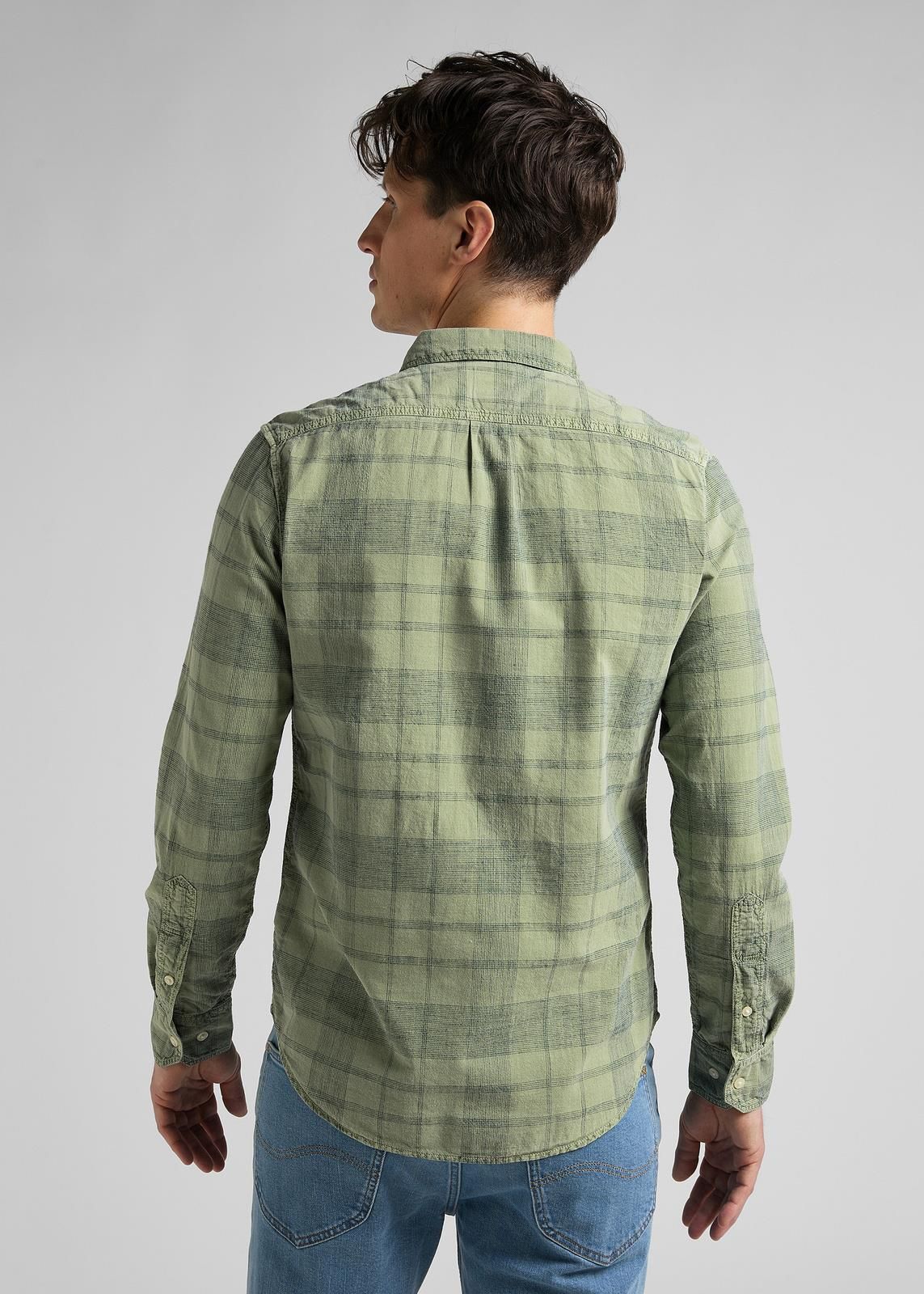 LEE LEESURE SHIRT BRINDLE GREEN L66NONUA - Ceny i opinie - Ceneo.pl