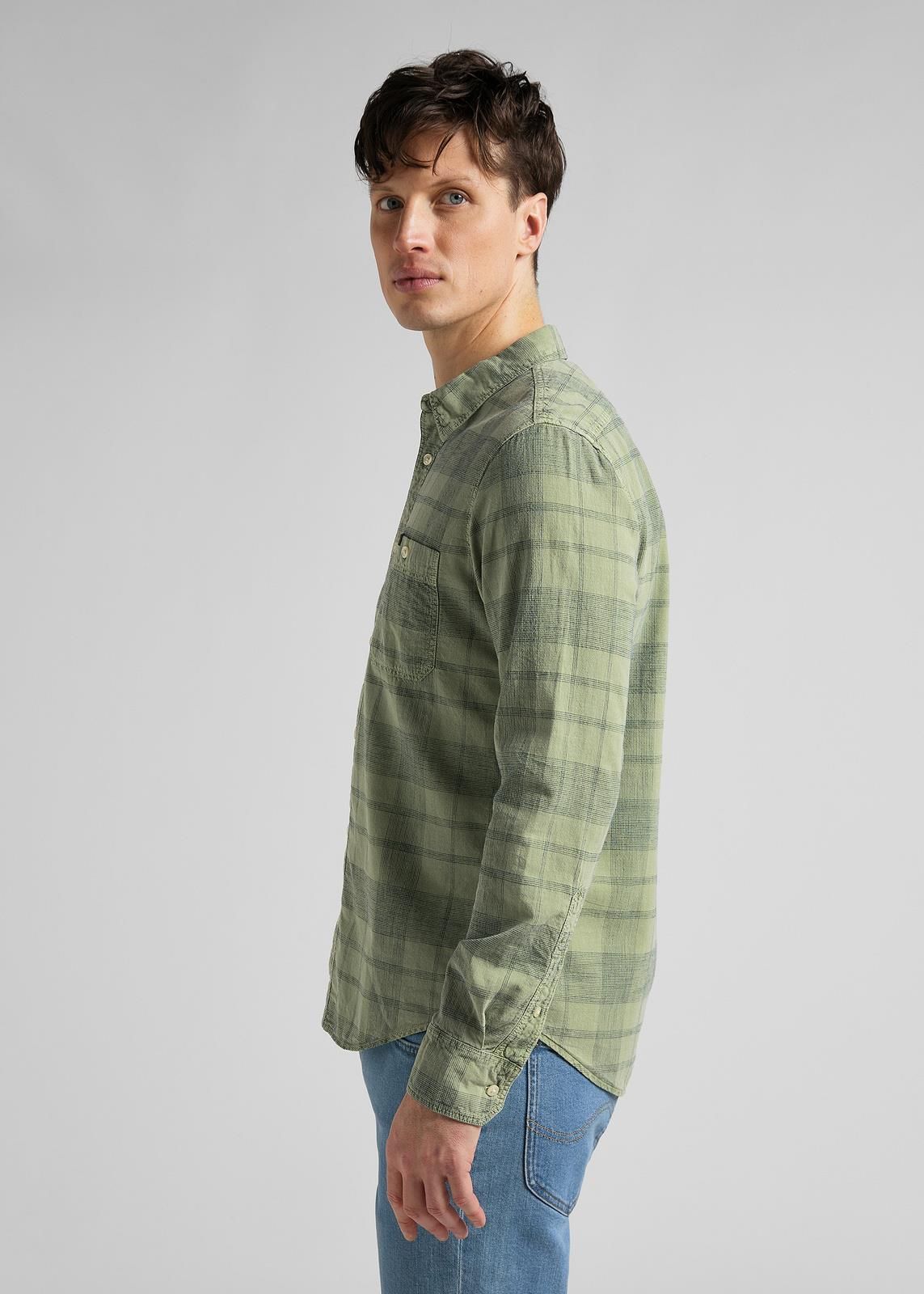 LEE LEESURE SHIRT BRINDLE GREEN L66NONUA - Ceny i opinie - Ceneo.pl