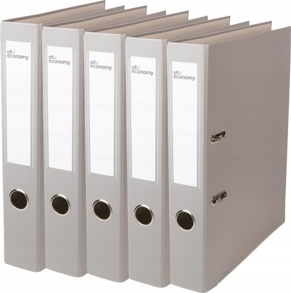 Ofix Economy Segregator A4 50Mm Do 350 Kart Szary X 5szt. - Ceny i opinie - Ceneo.pl
