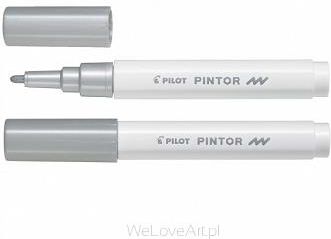 Pilot Marker Flamaster Do Tkanin Ubrań Koszulek Srebrny F Tektyliów ...