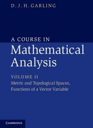 Course in Mathematical Analysis: Volume 2, Metric and Topological Spaces, Functions of a Vector ...