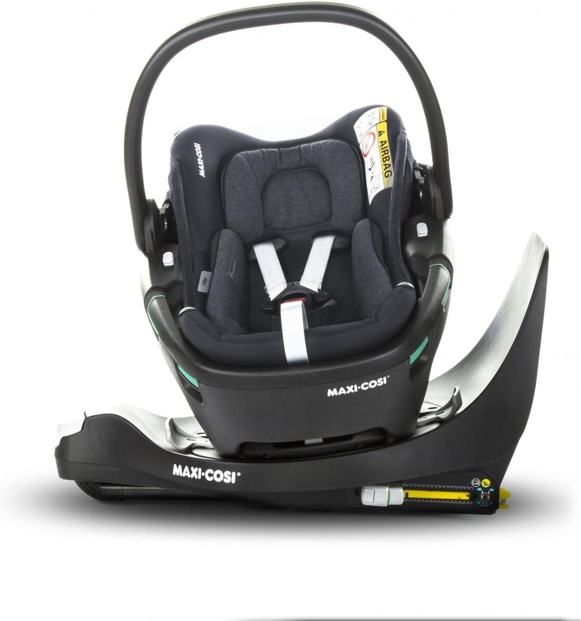 Fotelik Maxi-Cosi Coral 360 z Bazą FamilyFix 360 PRO Essential Graphite ...