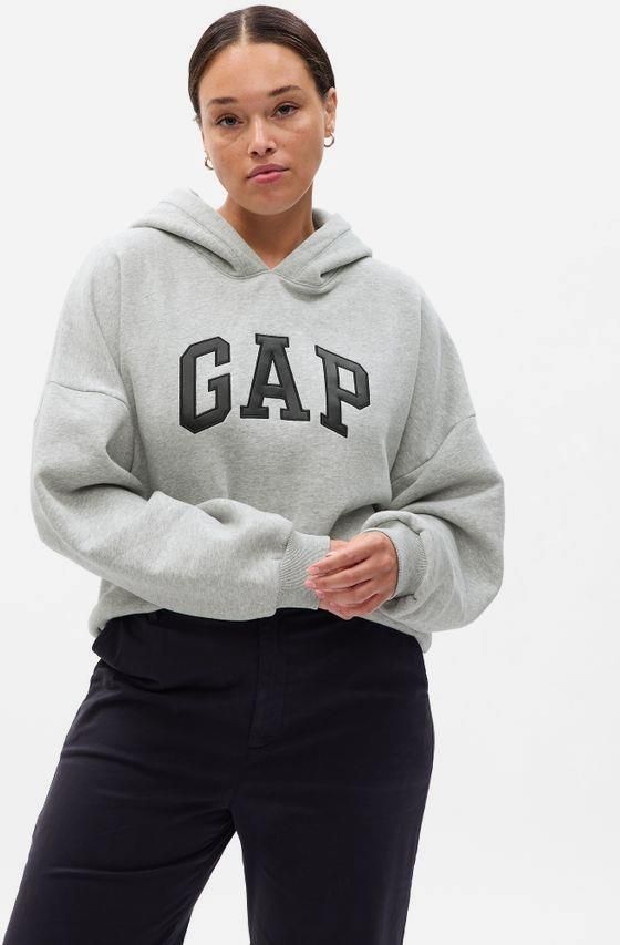 Bluza z kapturem GAP 729618-02 XS Light Heather Grey B08 (1200116395079) - Ceny i opinie - Ceneo.pl