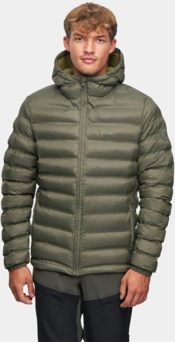 Męska kurtka puchowa pikowana Alpinus Ajusco Active - khaki - Ceny i opinie - Ceneo.pl