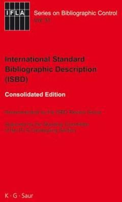 ISBD: International Standard Bibliographic Description - Literatura ...
