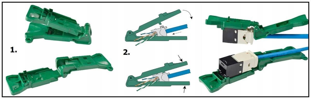 Panduit UTP RJ45 TG-MiniJack kat 6 (CJ688TGBL) - Opinie i ceny na Ceneo.pl