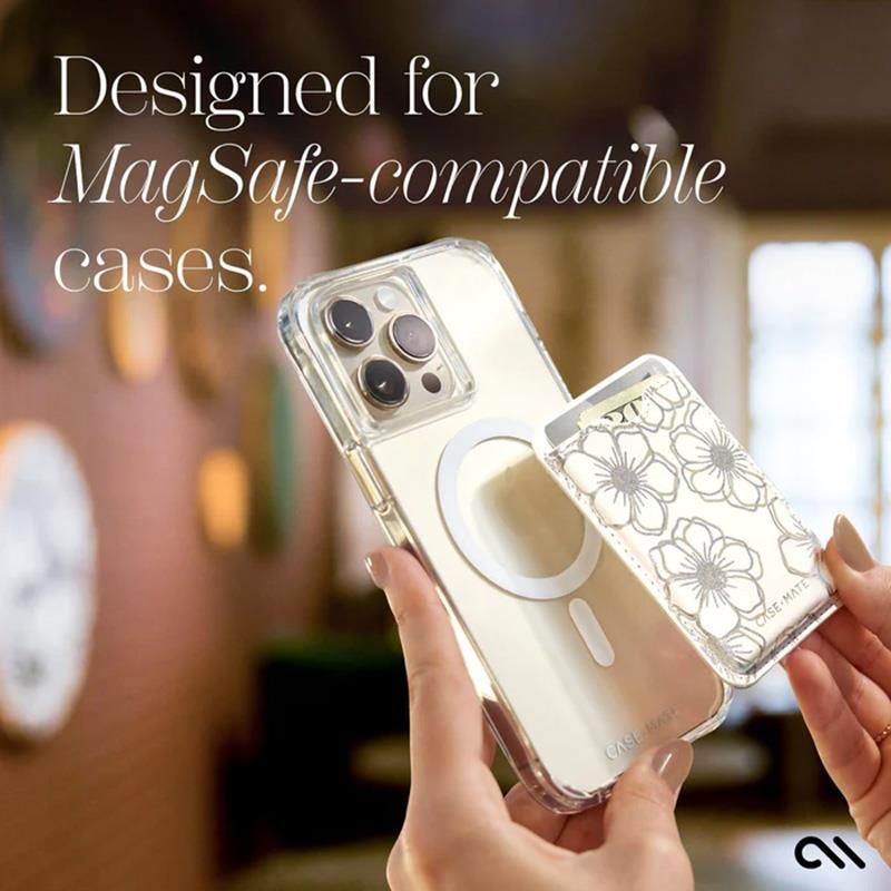 Case Mate Magnetic Card Holder Magsafe Portfel Magnetyczny Floral Gems ...
