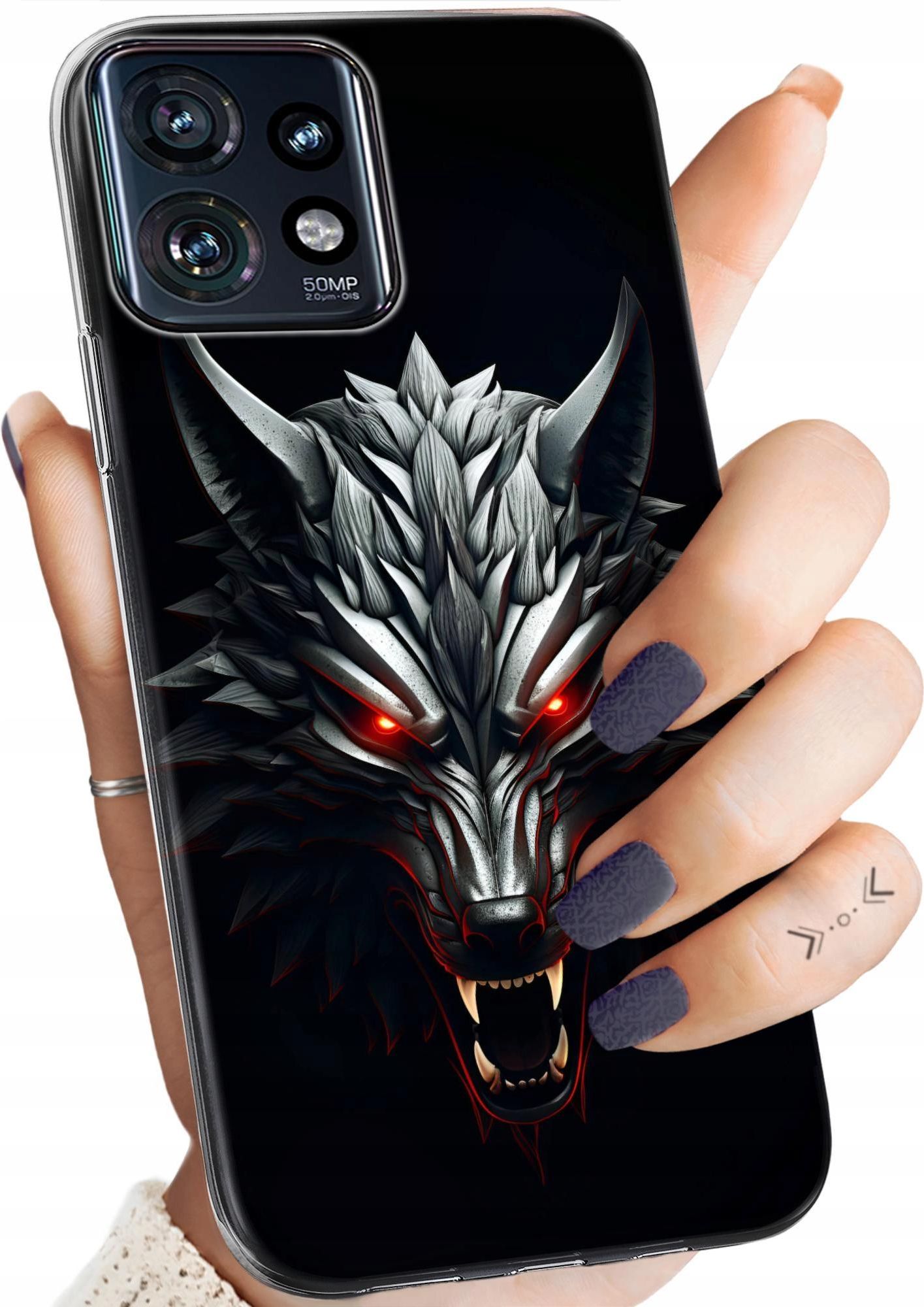 Hello Case Etui Do Motorola Edge 40 Pro Wiedźmin Witcher Biały Wilk ...