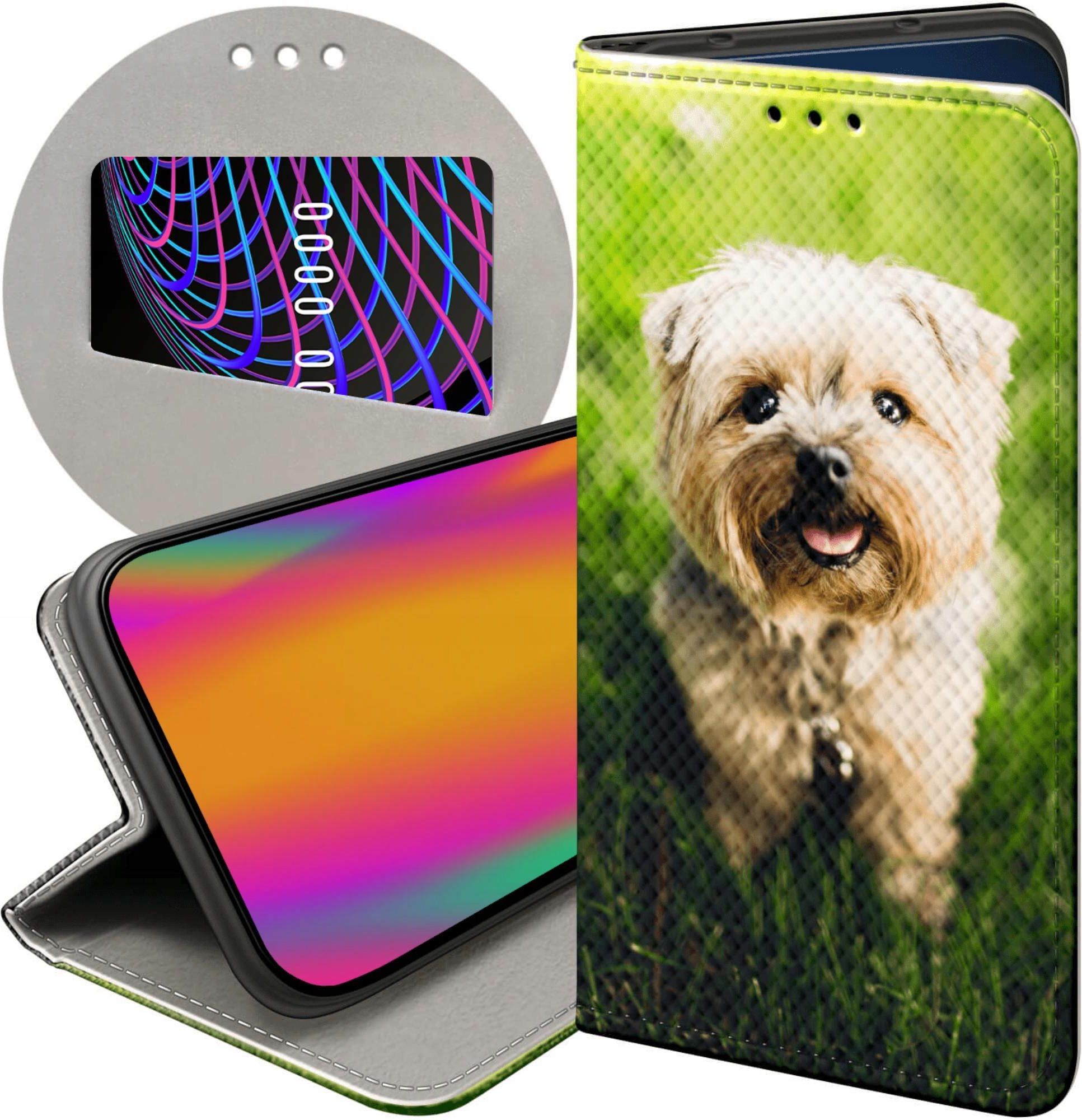 Hello Case Etui Z Klapką Do Motorola Moto G9 Power Pieski Psiaki Dogs ...