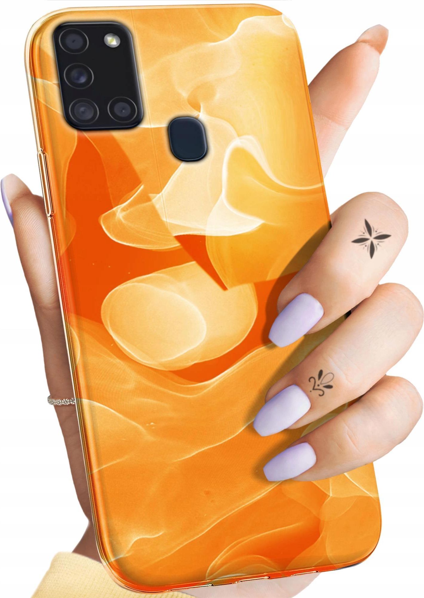 Hello Case Etui Do Samsung Galaxy A21S Pomarańczowe Pomarańcze Orange ...