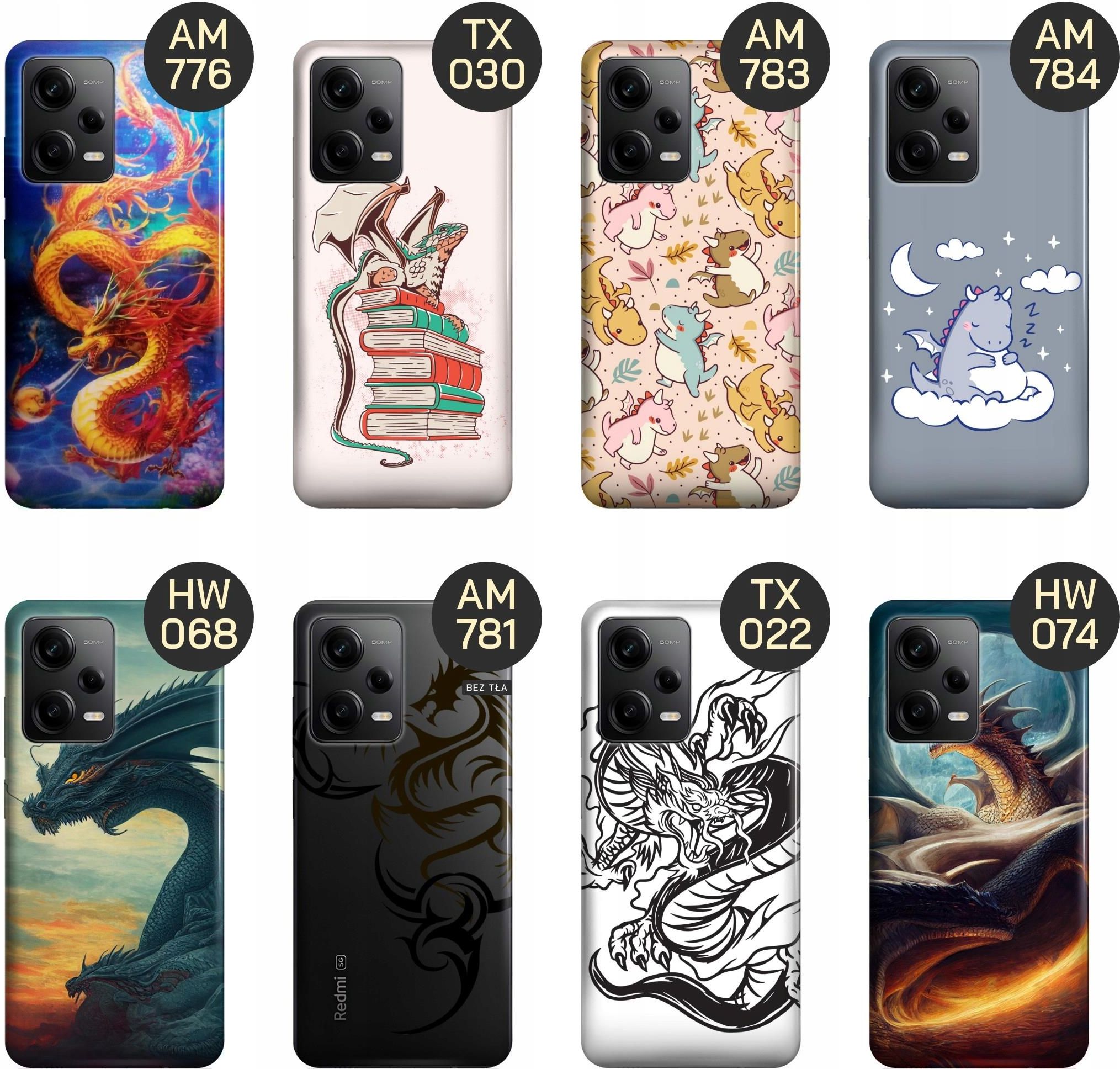 Hello Case Etui Do Note 12 Pro 5G Note 12 Pro Speed X5 Pro Smoki - Etui ...