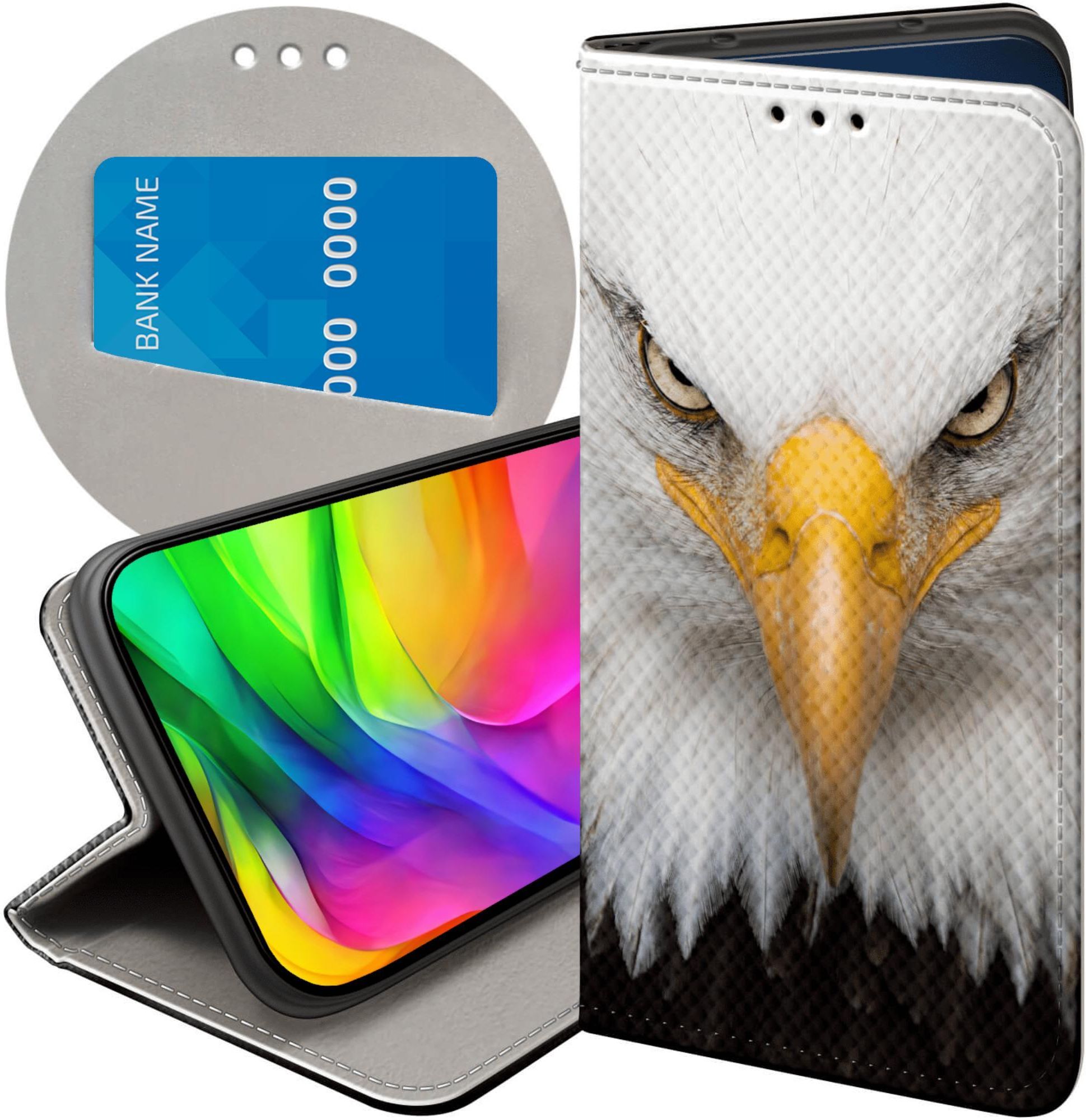 Hello Case Etui Z Klapką Do Motorola Moto G9 Power Orzeł Sokół Eagle ...