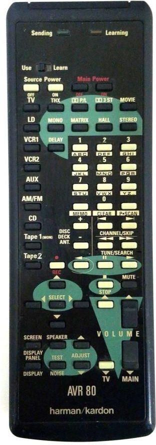 Pilot do telewizora Harman Kardon AVR-80 - Opinie i ceny na Ceneo.pl