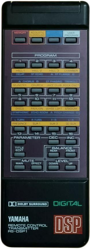 Pilot do telewizora Yamaha RS-DSP1 - Opinie i ceny na Ceneo.pl