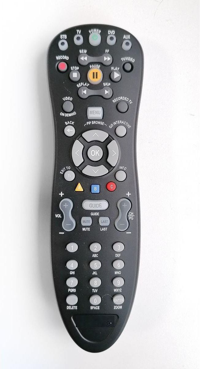Pilot do telewizora Att AT&T S10-s4 U-verse programmable remote control ...
