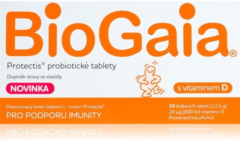 Biogaia Protectis Z Witaminą D 30tabl. Do Żucia - Opinie i ceny na Ceneo.pl