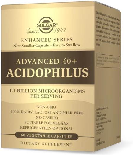 Advanced 40+ Acidophilus Jelitowa Flora Bakteryjna 60 Kaps. - Opinie i ...