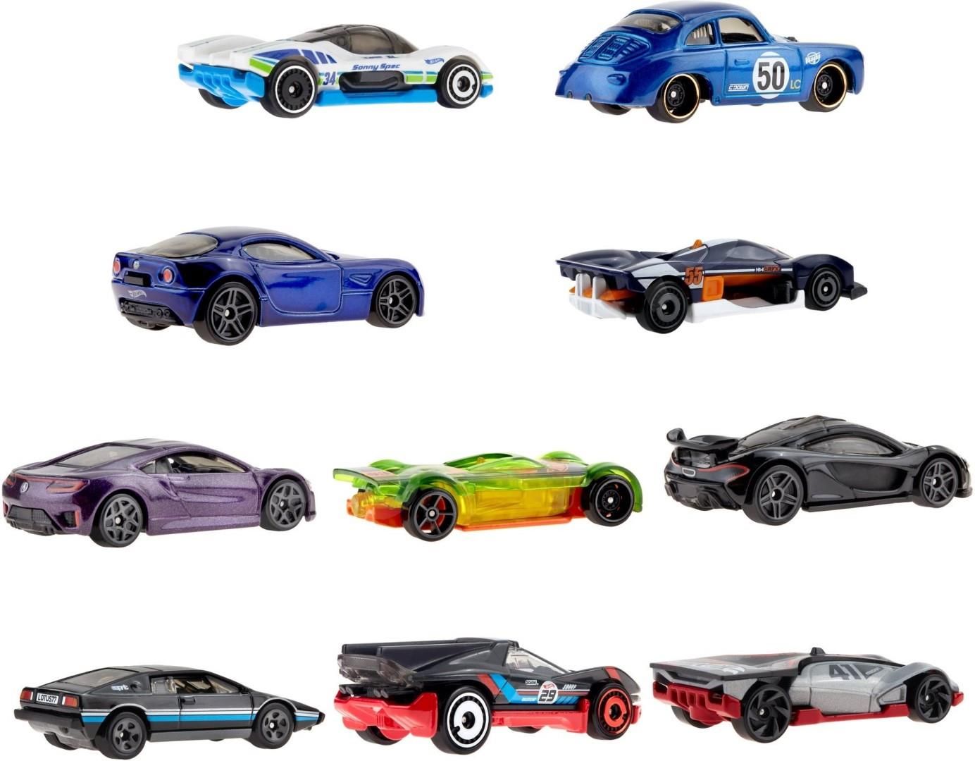 Hot Wheels Sportowe Auta 10-Pak HMK47 - Ceny i opinie - Ceneo.pl