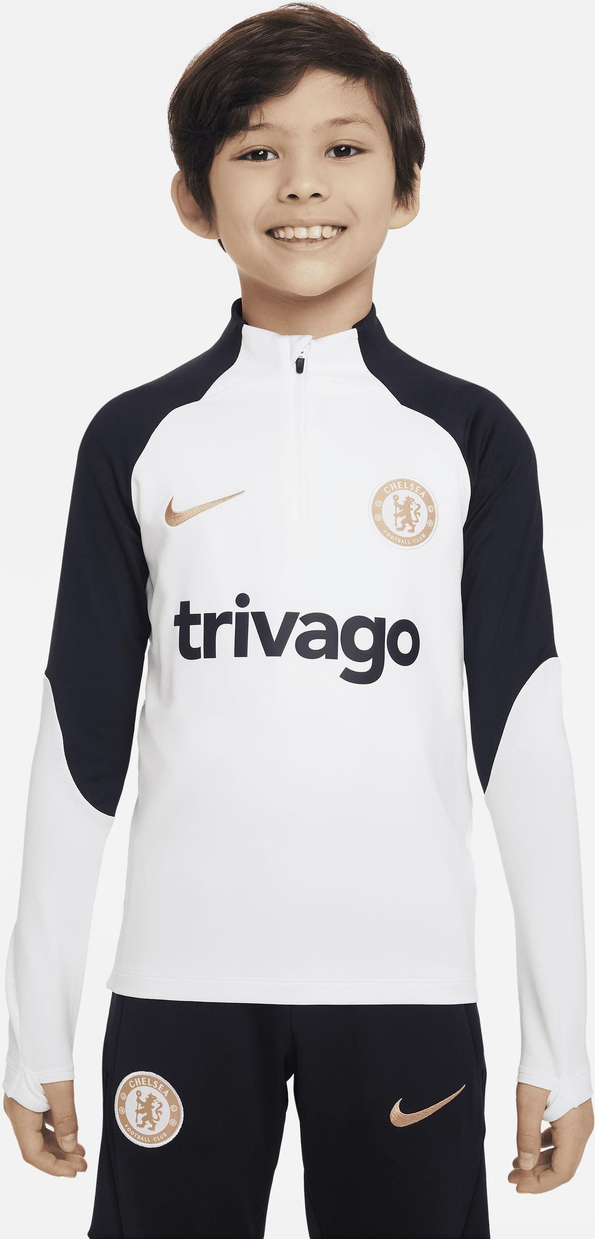 Treningowa Koszulka Piłkarska Z Dzianiny Dla Dużych Dzieci Nike Dri-Fit ...