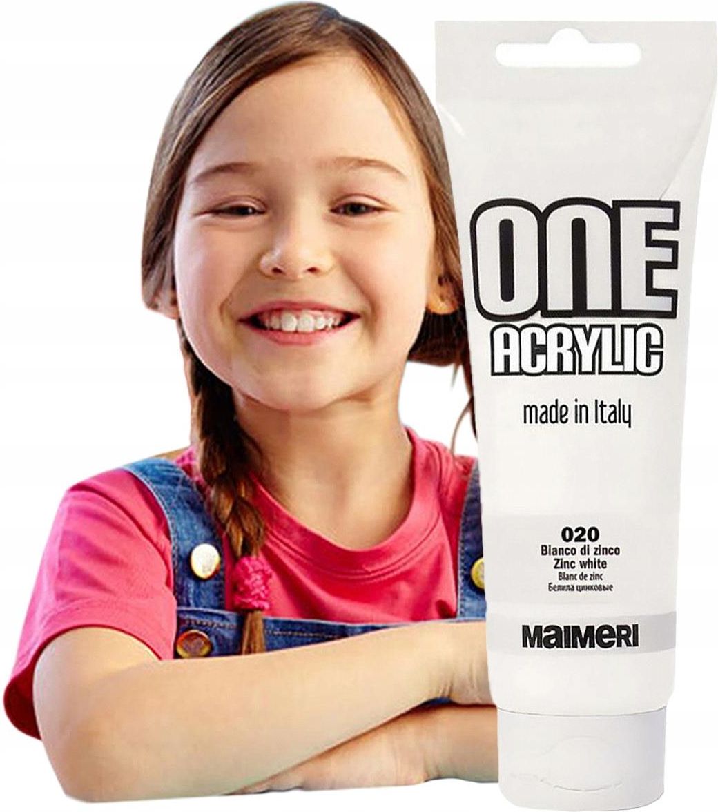 Maimeri Akrylowa Farba Szkolna Biel Cynkowa 120Ml - Ceny i opinie ...