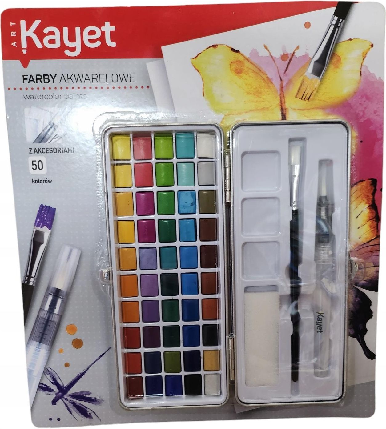 Kayet Farby Akwarelowe Akcesoria W Walizce - Ceny i opinie - Ceneo.pl