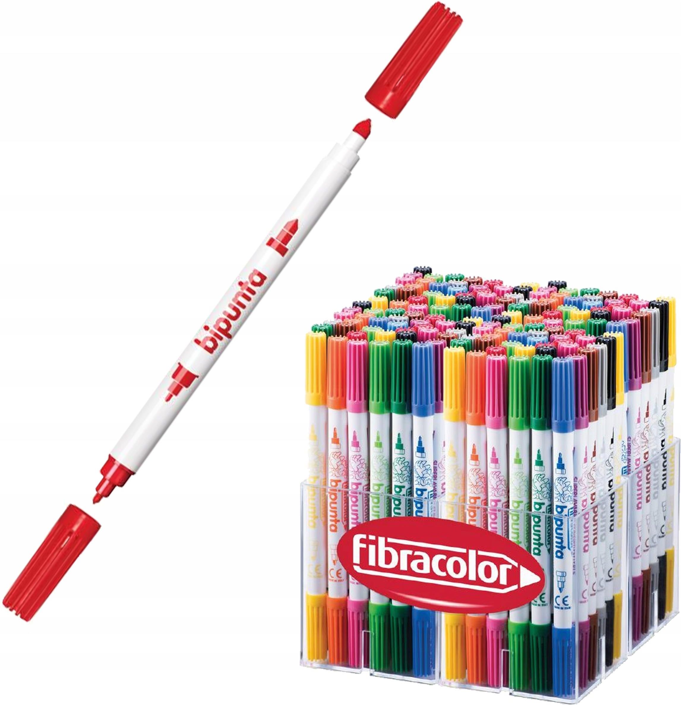 Fibracolor Pisaki Mazaki Double Point 144Szt. - Ceny i opinie - Ceneo.pl