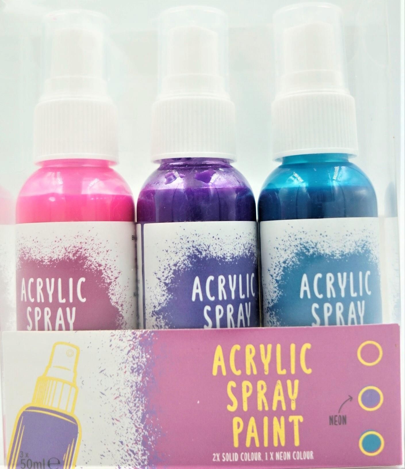 Avec B.V. Farby Akrylowe W Sprayu Z Atomizerem 3X50Ml - Ceny i opinie ...
