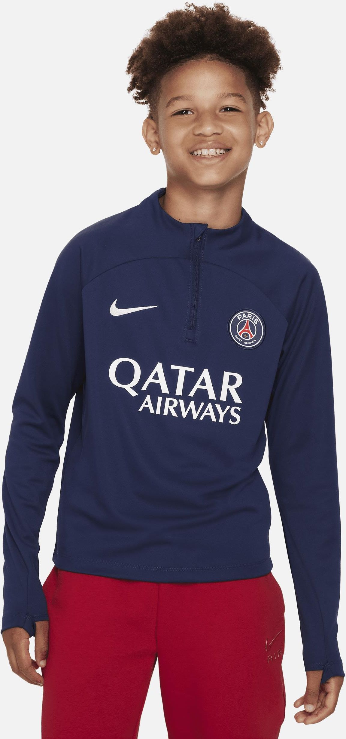 Treningowa Koszulka Piłkarska Z Dzianiny Dla Dużych Dzieci Nike Dri-Fit ...