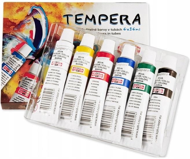 Zestaw Farb Tempery Intensywny Pigment - Ceny i opinie - Ceneo.pl