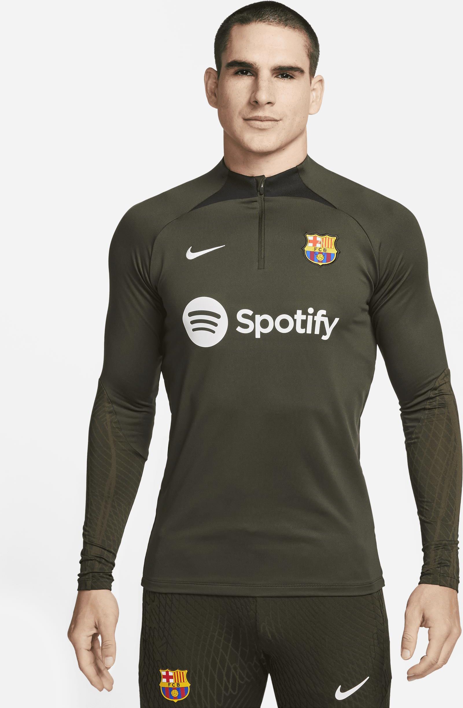 Męska Treningowa Koszulka Piłkarska Fc Barcelona Strike Nike Dri-Fit ...