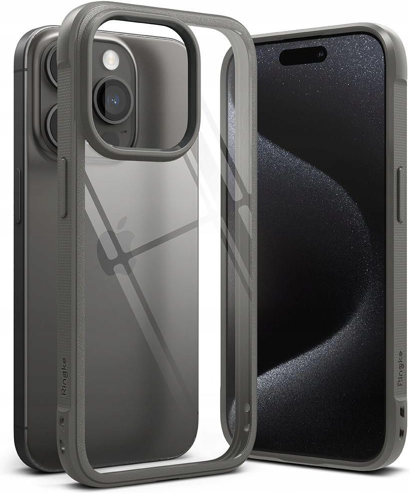 Ringke Fusion Bold Iphone 15 Pro Grey - Etui na telefon, ceny i opinie ...
