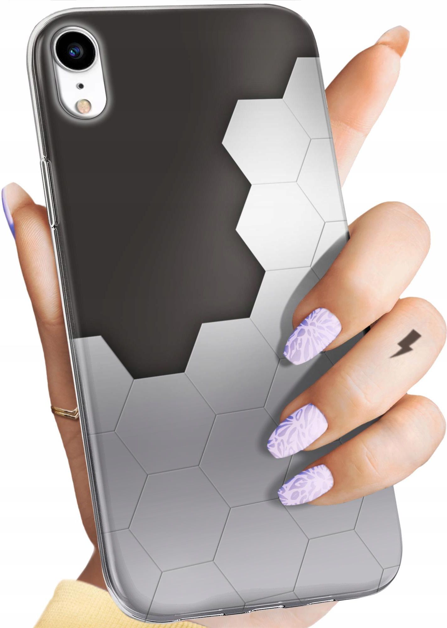Hello Case Etui Do Iphone Xr Szare Metallic Grey Obudowa Pokrowiec ...