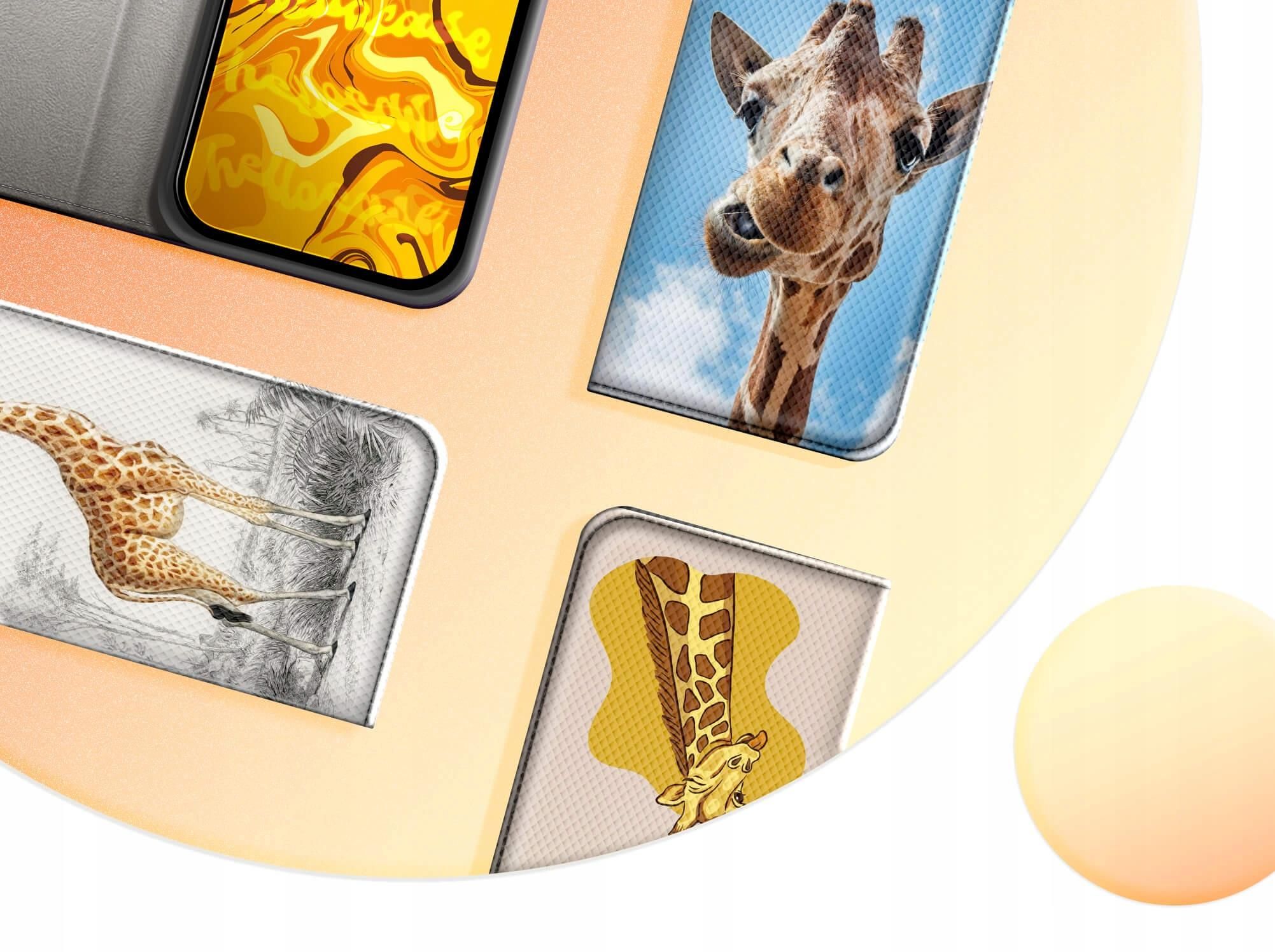 Hello Case Etui Z Klapką Do Iphone Xr Żyrafa Futerał - Etui na telefon ...