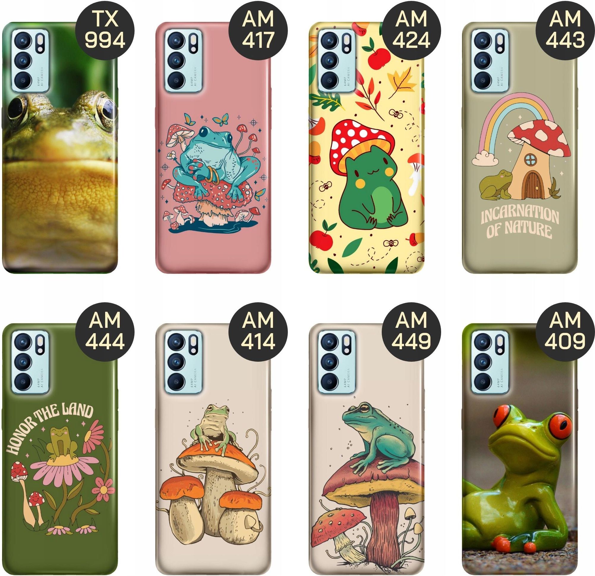 Hello Case Etui Do Oppo Reno 6 5G Żabka Żaba Frog - Etui na telefon ...