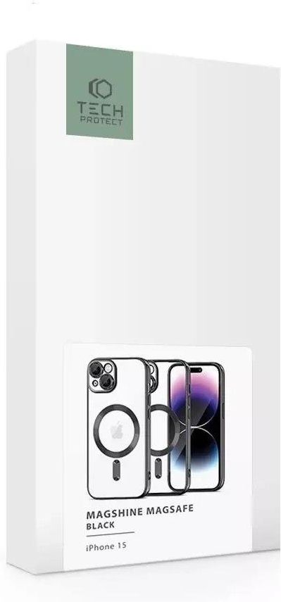 4Kom Pl Etui Magshine Magsafe Do Apple Iphone 15 Black - Etui na ...