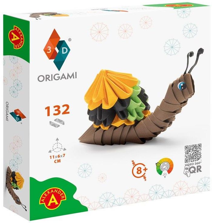Alexander Kreatywne Origami 3D Ślimak 2830 - Ceny i opinie - Ceneo.pl