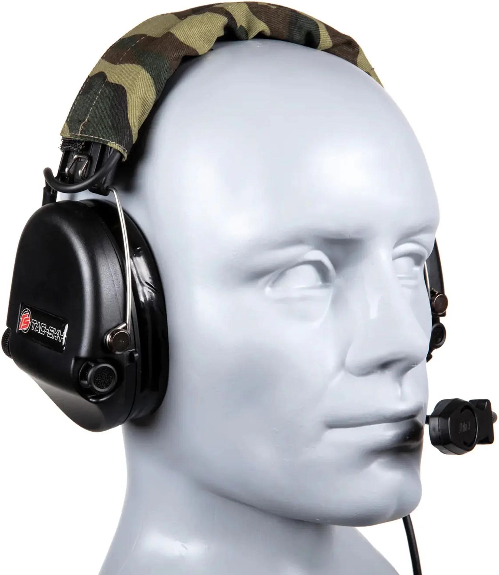 Zestaw słuchawkowy Tac-Sky MSA Sordin Headset - Woodland - Ceny i ...