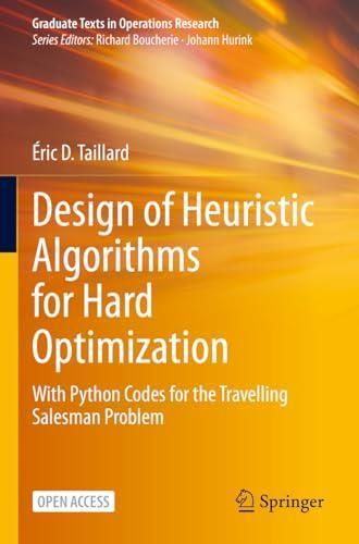 Design of Heuristic Algorithms for Hard Optimization - Literatura obcojęzyczna - Ceny i opinie ...