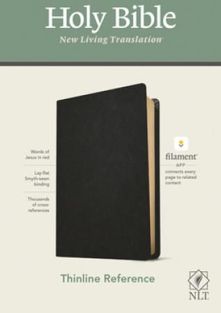 NLT Thinline Reference Bible, Filament Enabled Edition (Red Letter ...
