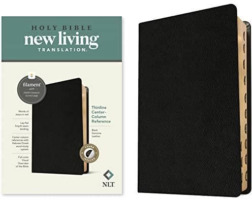 NLT Thinline Center-Column Reference Bible, Filament-Enabled Edition ...