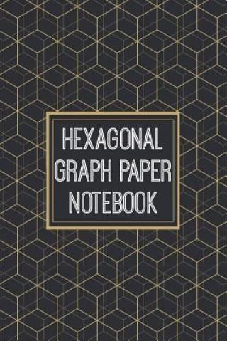 Hexagonal Graph Paper Notebook: 1/4 Inch Hexagons - 110 Pages ...