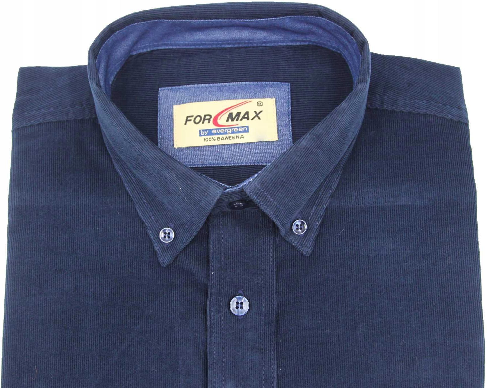 Koszula Formax r.XL 176/182 sztruksowa granatowa - Ceny i opinie - Ceneo.pl
