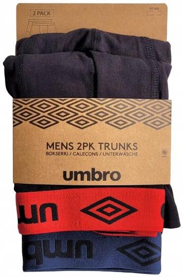 Majtki Bokserki Umbro 2 pak r. XL czarne 2 sztuki - Ceny i opinie - Ceneo.pl